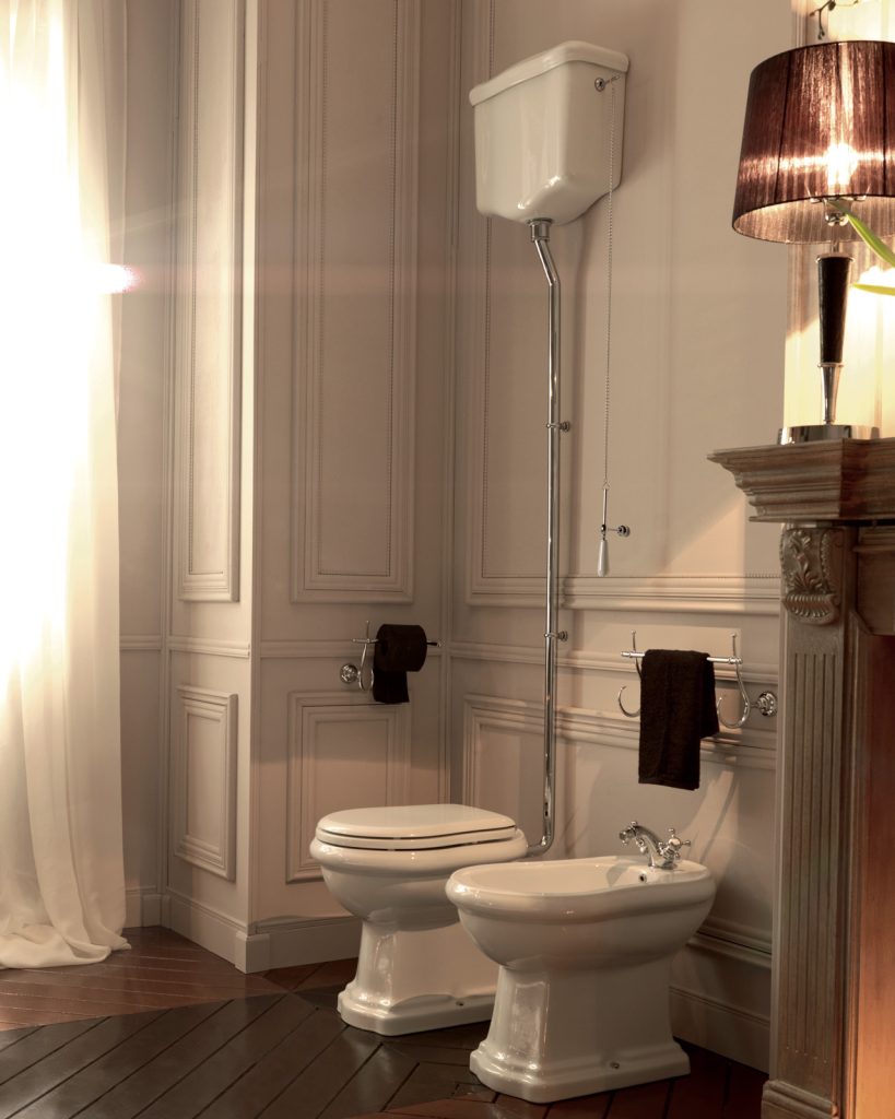 Retro High Level Cistern - High Level Cistern Toilet - Bello Casa