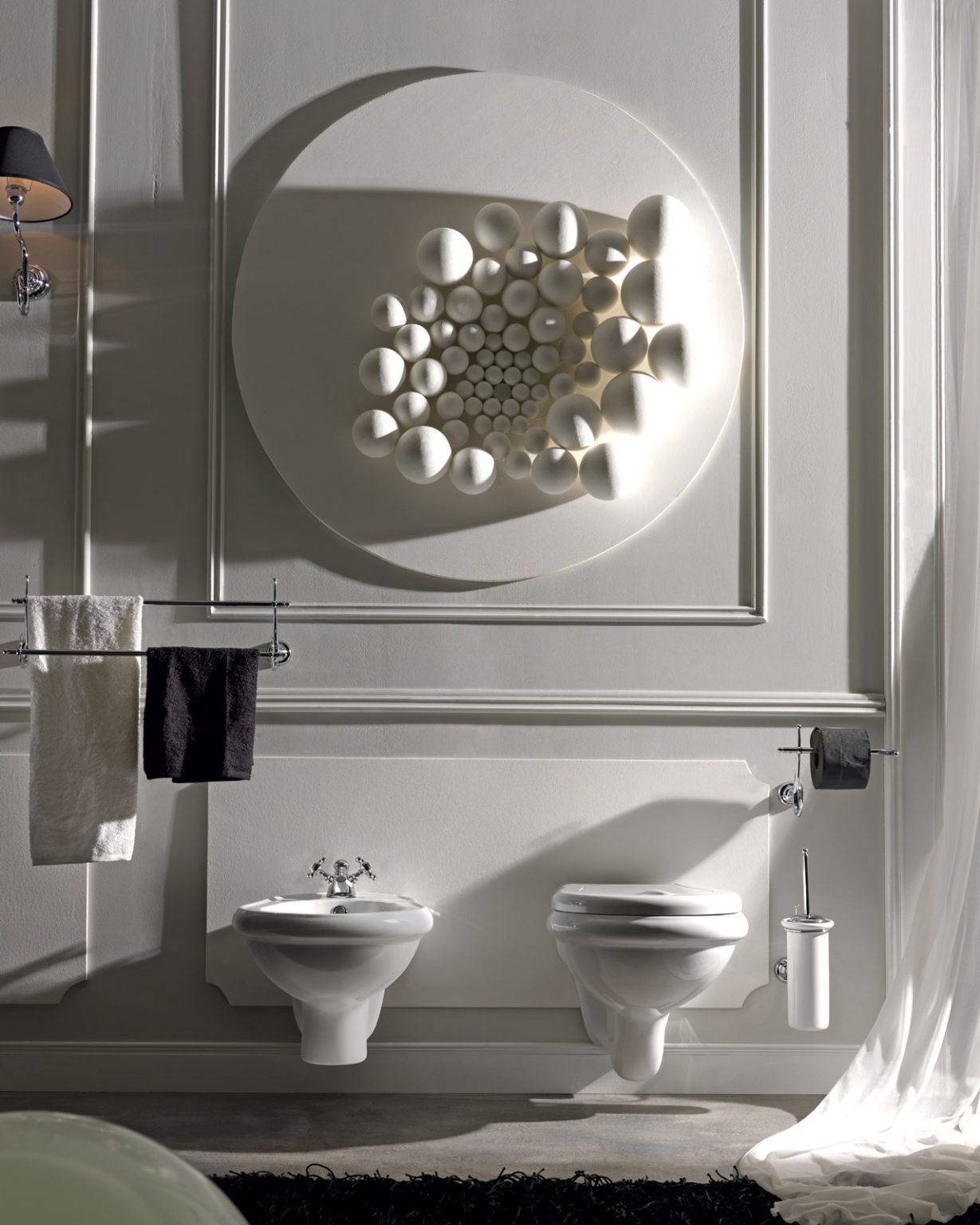 Retro Wall Hung - Retro Wall-Hung Toilet Bidet - Bello Casa