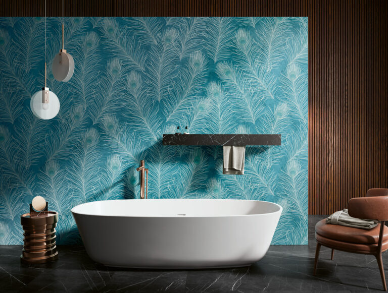 Wonderwall - Wallpaper Decorative Porcelain Stoneware Tile - Bello Casa